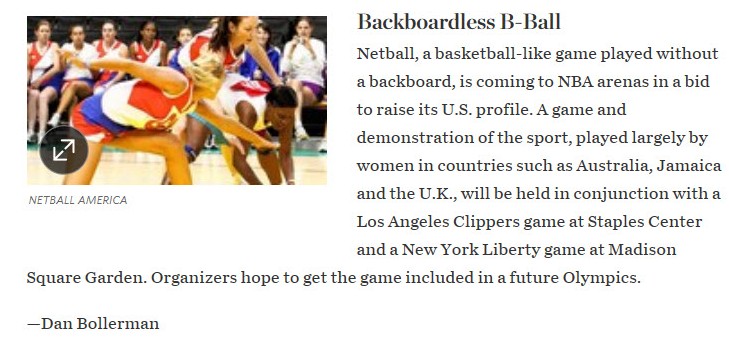 Netball » What We Do - Netball